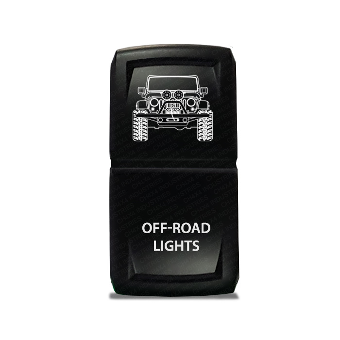 CH4x4 Rocker Switch V2 JK Off-Road Lights Symbol - CH4X4 Industries