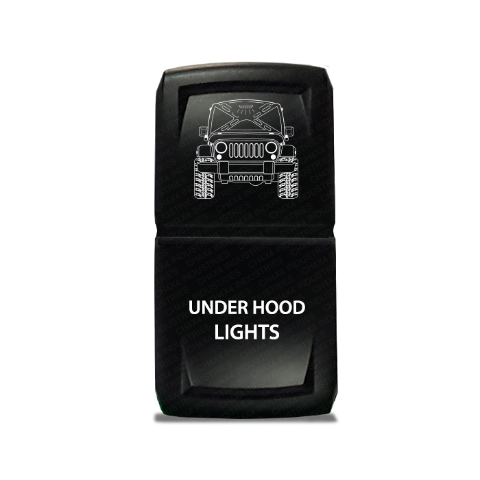 CH4x4 Rocker Switch V2 Jeep JK Under Hood Lights Symbol – CH4X4 Industries