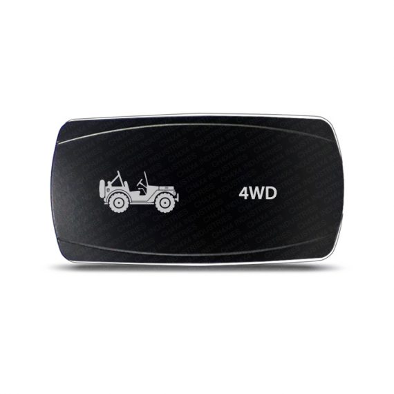 CH4x4 Rocker Switch 4WD Symbol – Horizontal – CH4X4 Industries