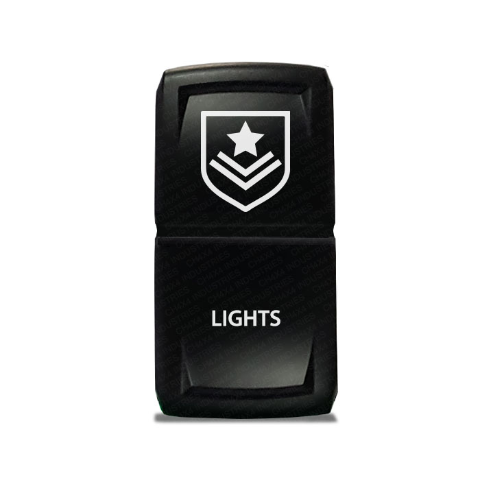 CH4X4 Rocker Switch Military Lights Symbol 13