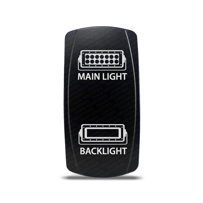 CH4x4 Rocker Switch DPDT ON-OFF-ON Main – Back Light Symbol – CH4X4 ...