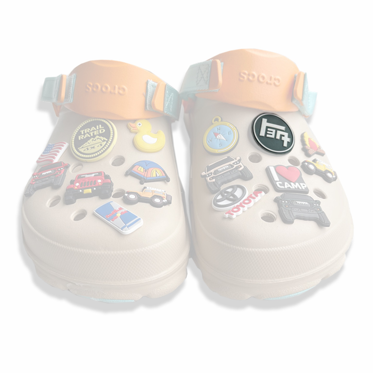 CH4X4 TEQ Logo Shoe Charm for Toyota enthusiasts - Jibbitz for Crocs