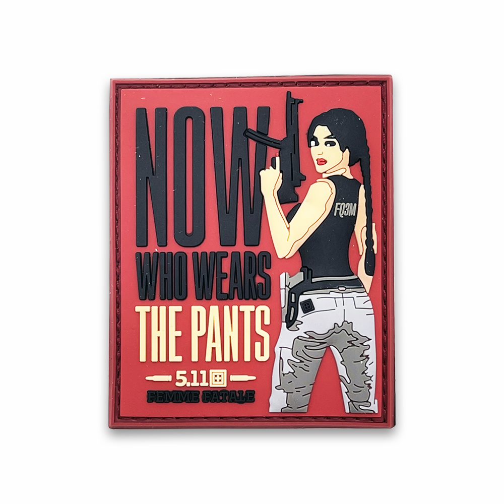 CH4X4 3D PVC Velcro Patches – 5.11 Femme Fatale Style – CH4X4 Industries