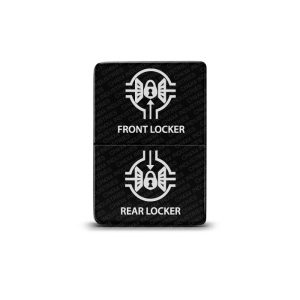 CH4x4 Small Dual Push Switch for Toyota – Front & Rear Locker Symbol 2 ...